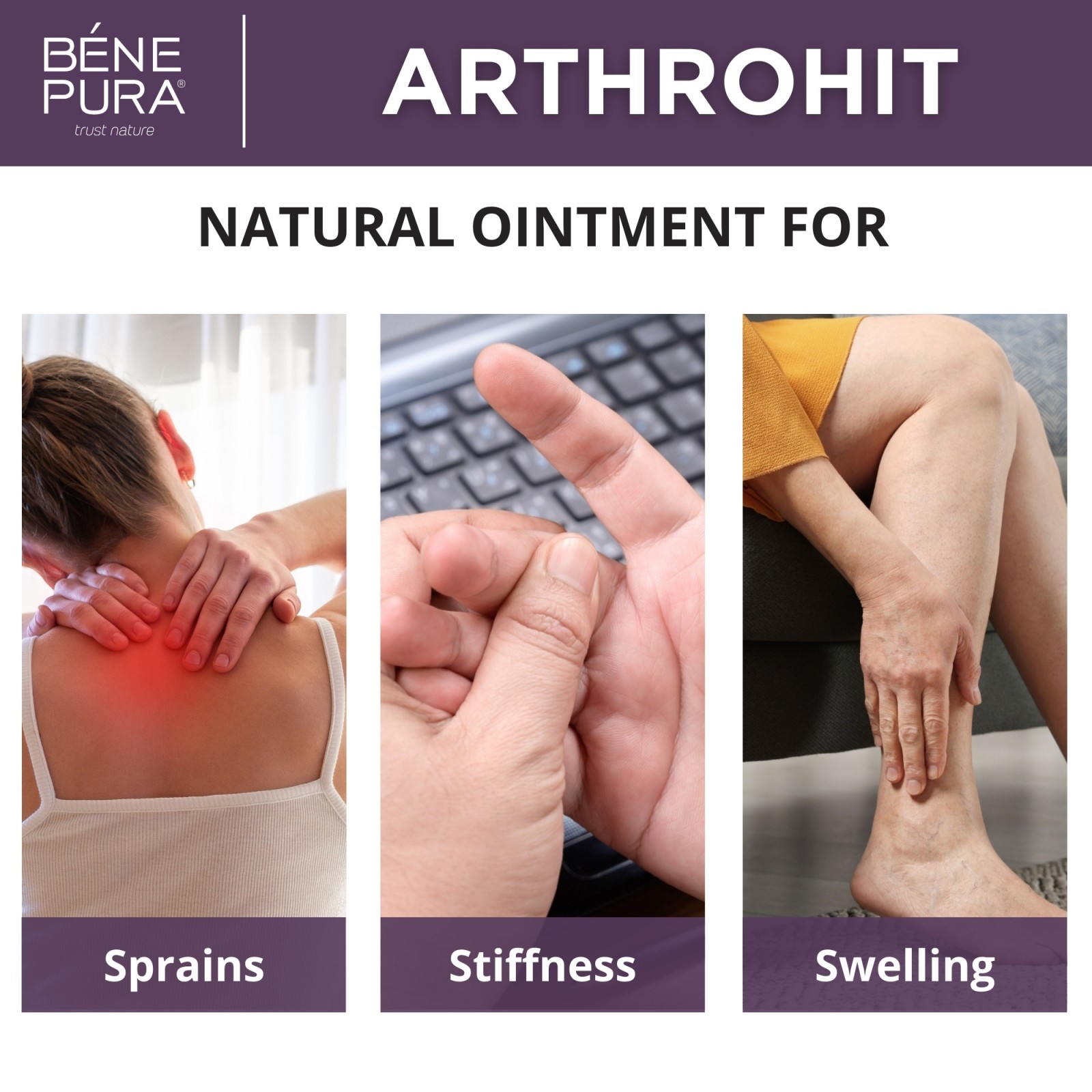 ᐉ Arthrohit ointment for Joint pain with Comfrey and Nettle - 40ml ...