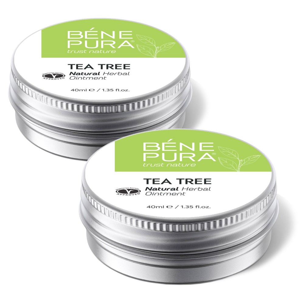 ᐉ 2x Ointment for Itching and Rashes with Tea tree - 40ml - Benepura.com