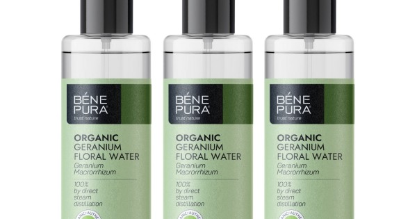 ᐉ 3x Bio Geranium Floral water - 250ml - Benepura.com